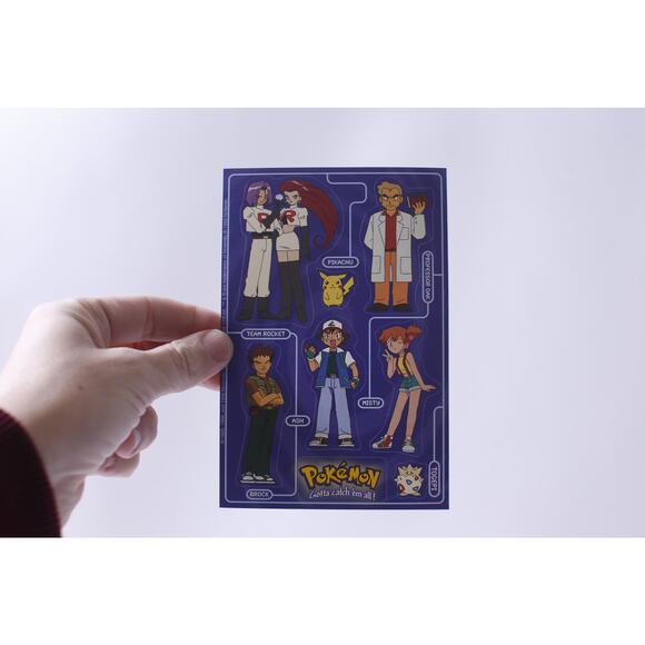 Hallmark | Design | 998 Pokmon Pikachu Brock Misty Characters Vintage ...